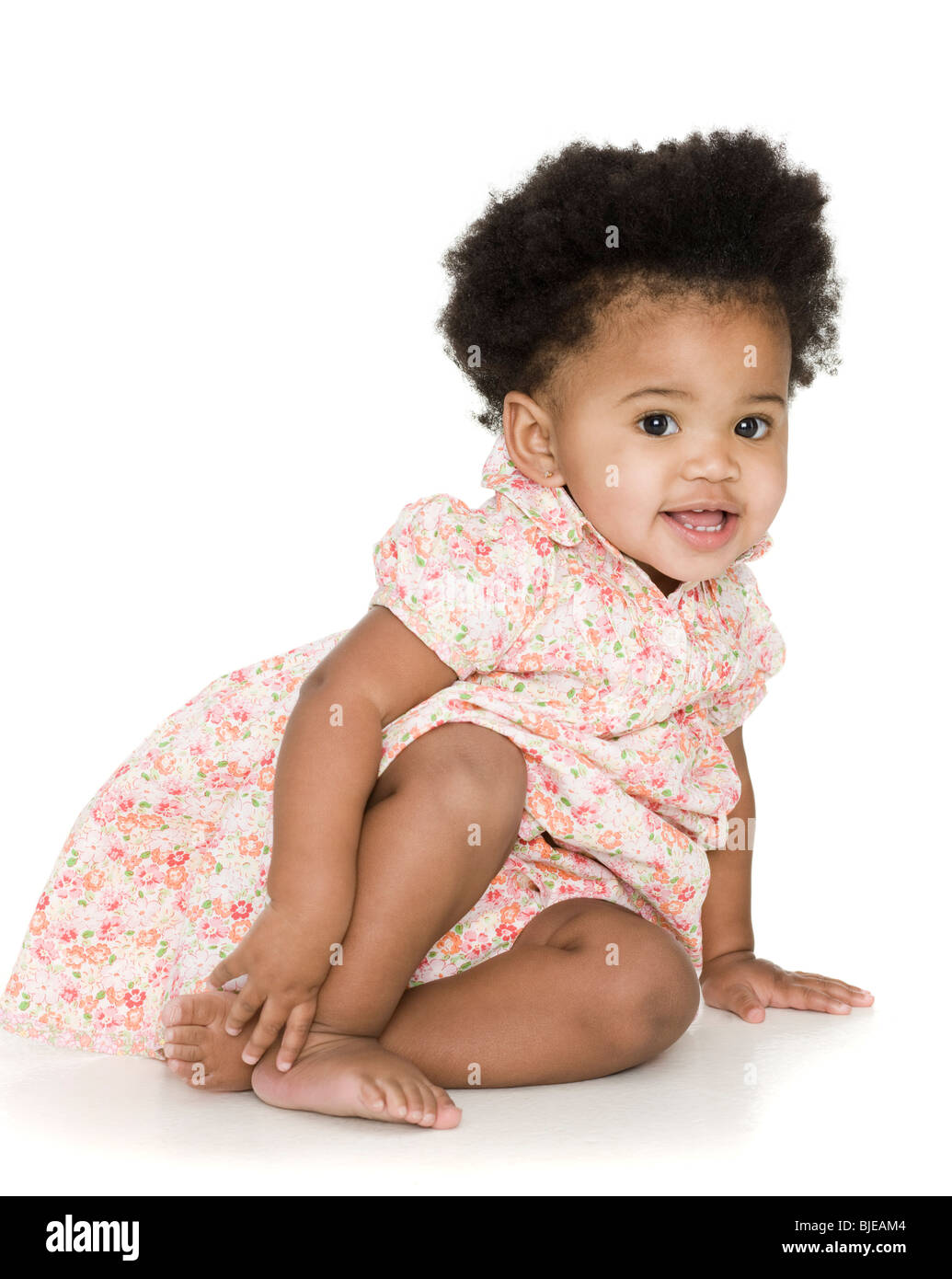 Baby smiling Stock Photo - Alamy