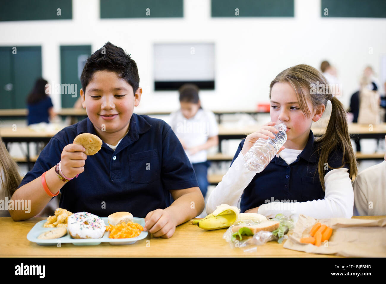 Latin american school cafeteria hi-res stock photography and images - Alamy