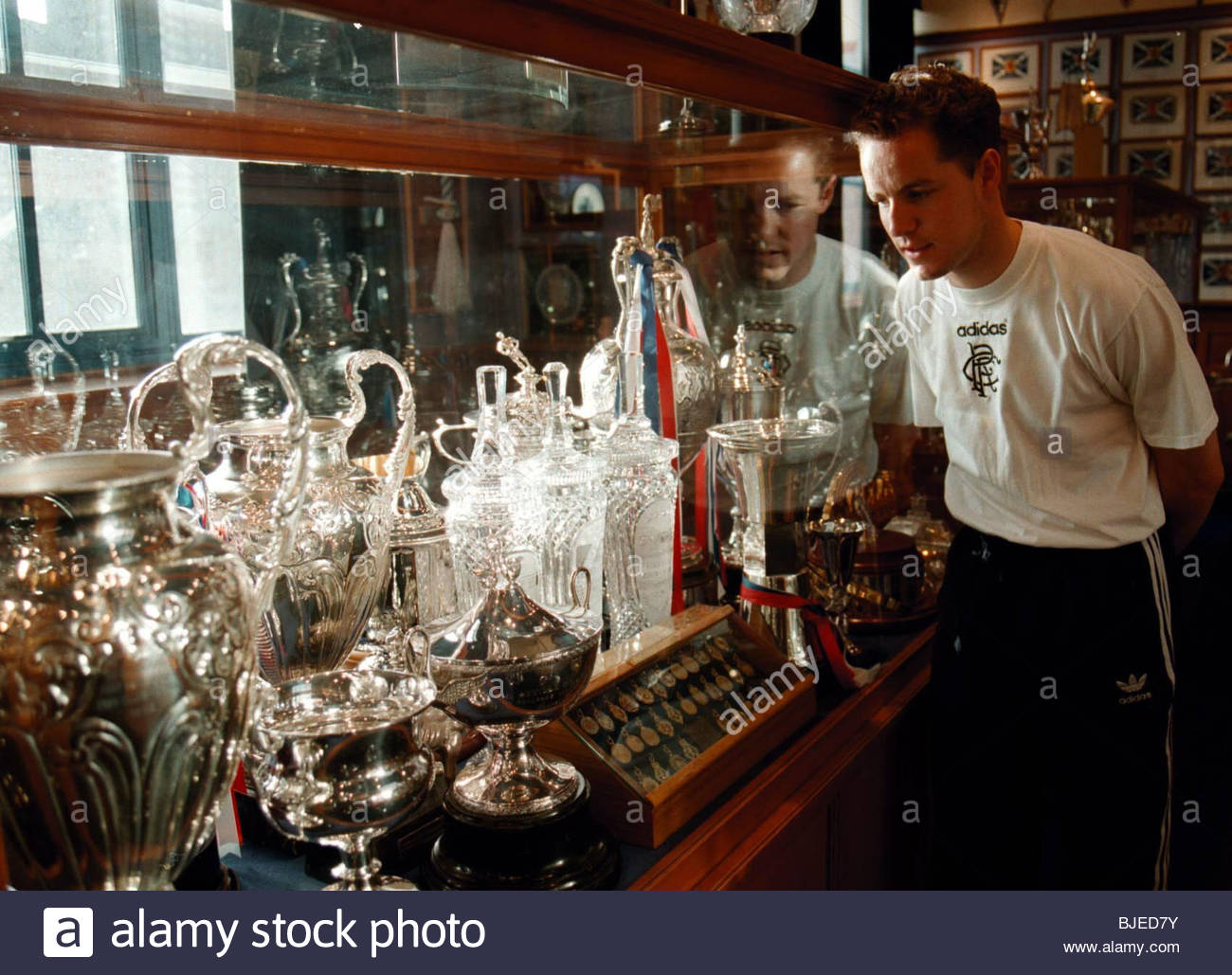 Ibrox Trophy Room Stock Photos & Ibrox Trophy Room Stock Images - Alamy