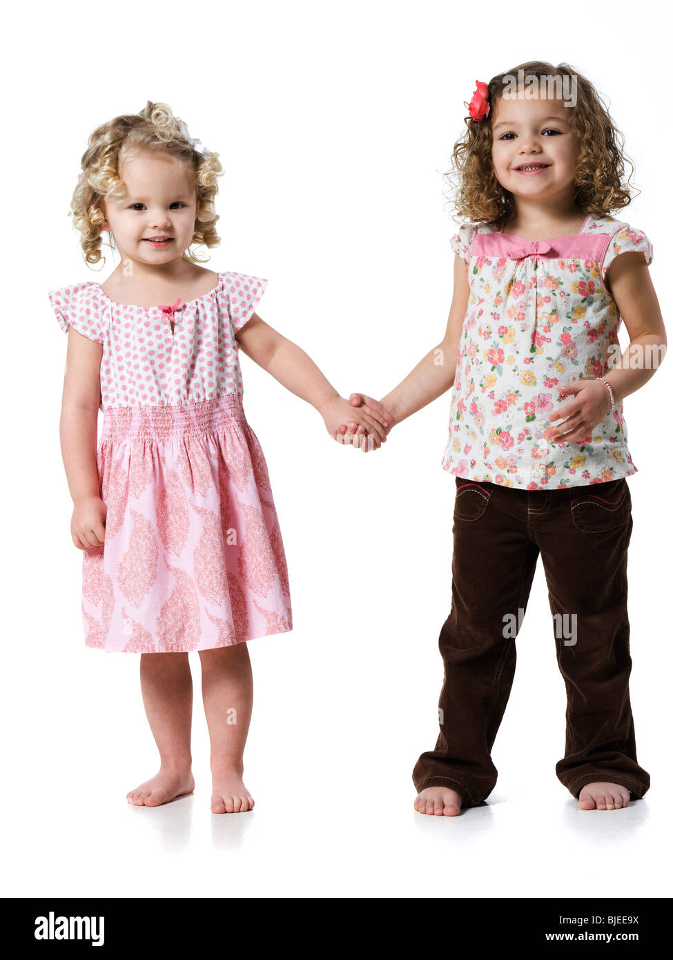 two little girls Stock Photo - Alamy