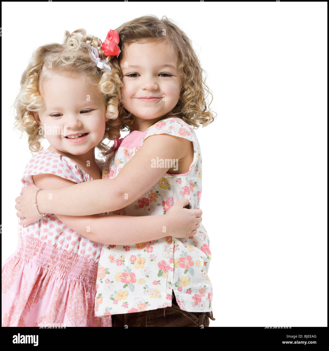 two little girls Stock Photo - Alamy