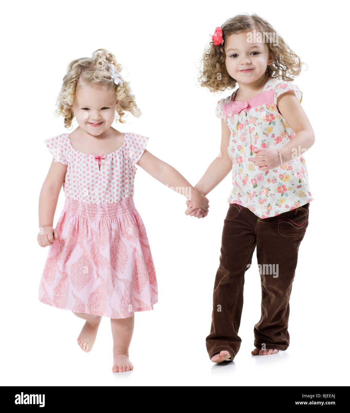two little girls Stock Photo - Alamy
