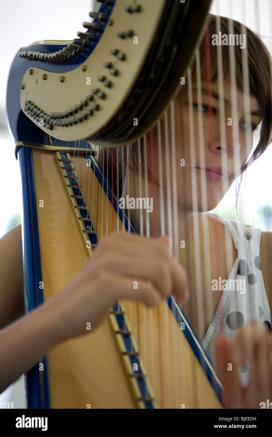 Harpist Orchestra High Resolution Stock Photography and Images - Alamy