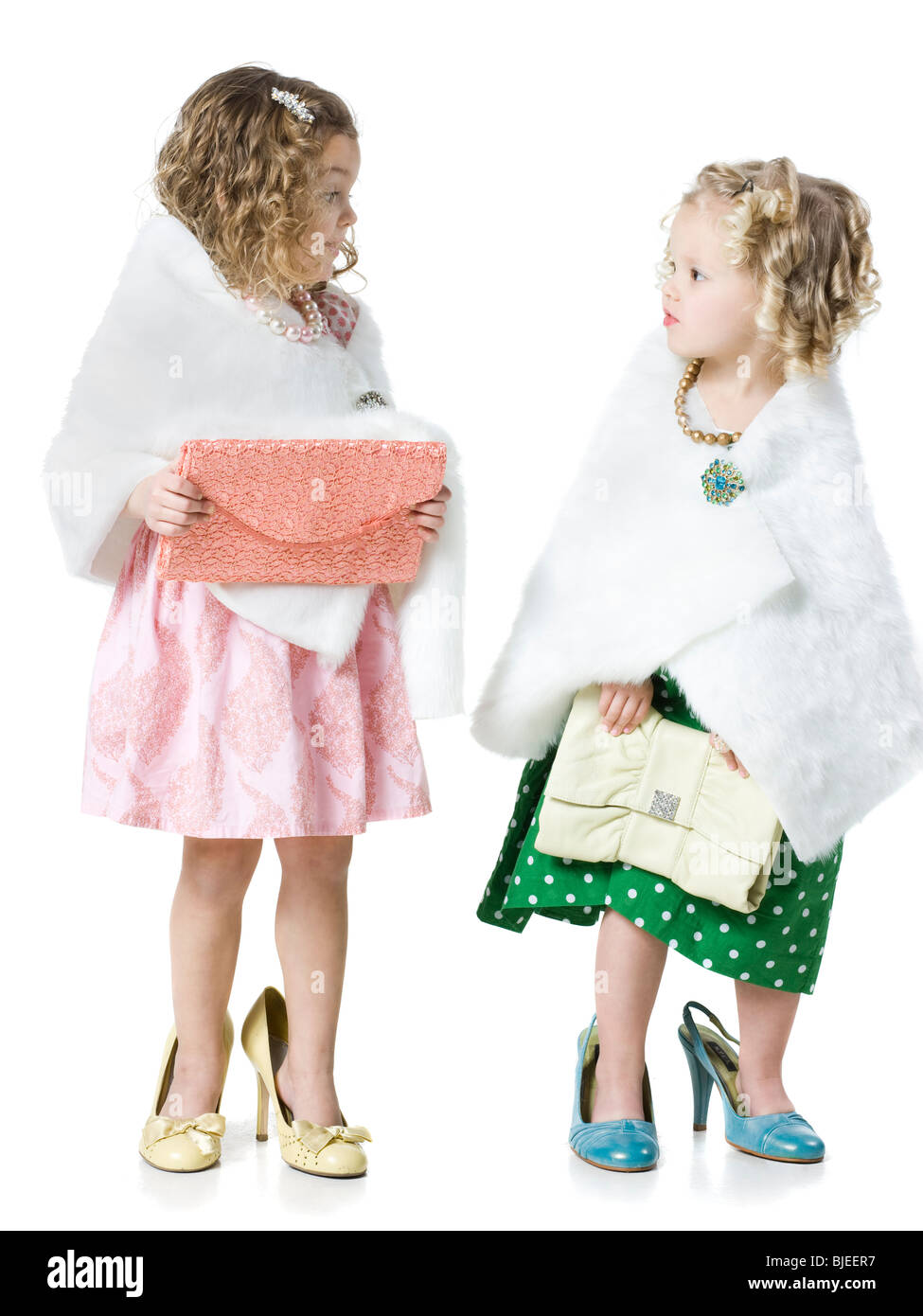 girls playing dress up Stock Photo - Alamy