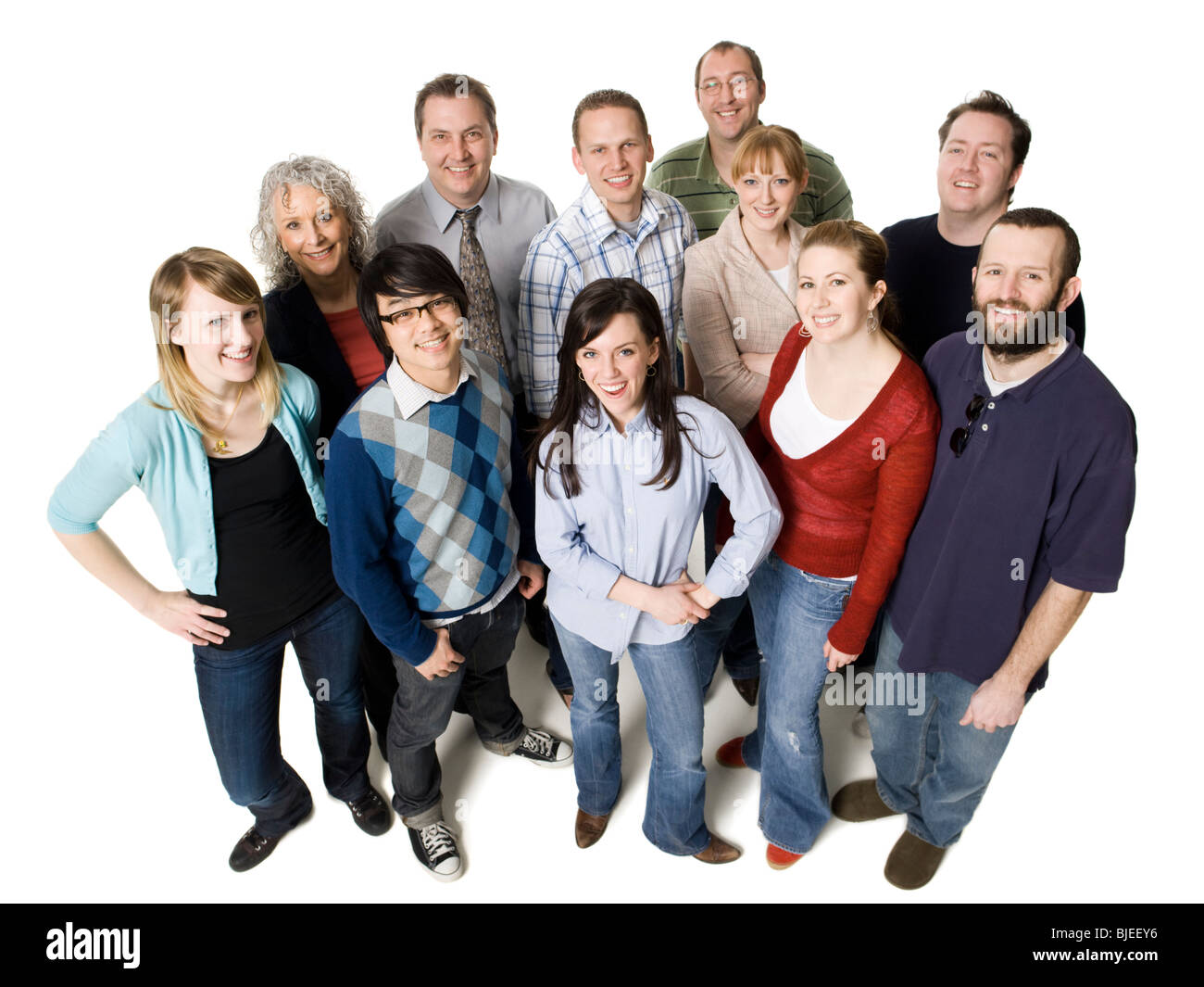 Portrait group mature women Cut Out Stock Images & Pictures - Alamy