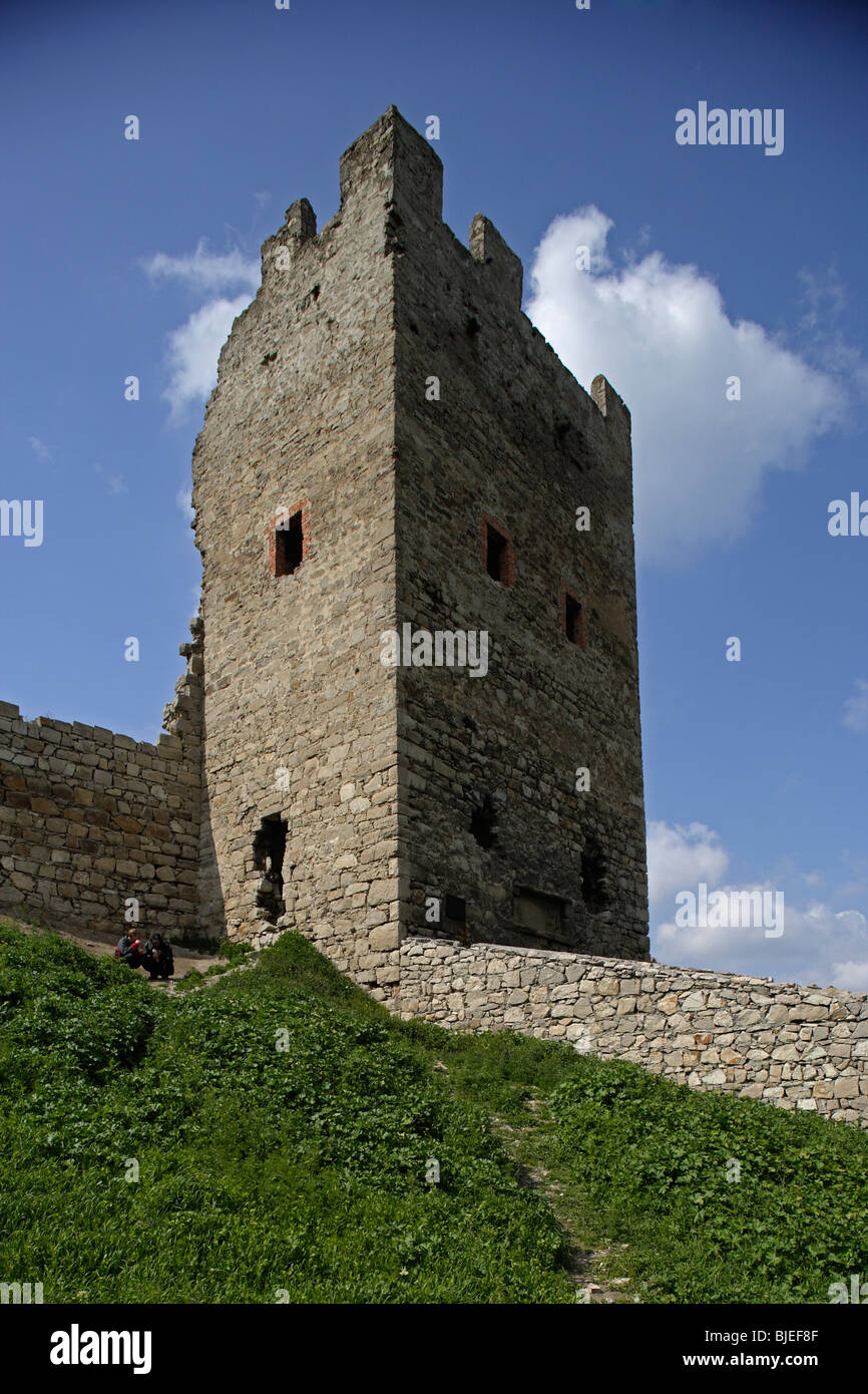 Ukraine,Crimea,Feodosia,Genoa fortress,14th century Stock Photo - Alamy