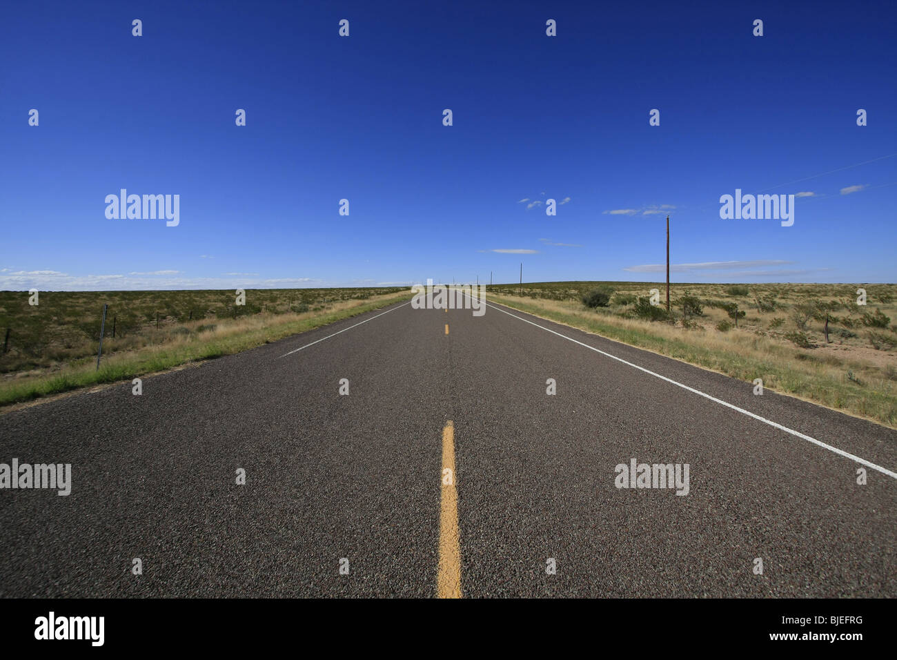 Highway, Texas, USA Stock Photo - Alamy