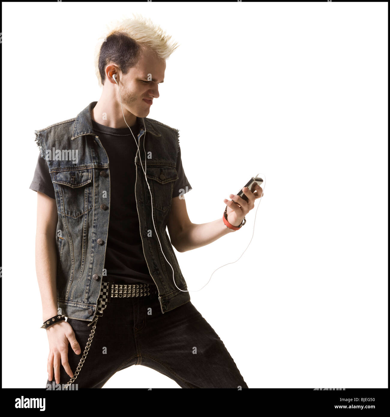 man with a mohawk Stock Photo - Alamy