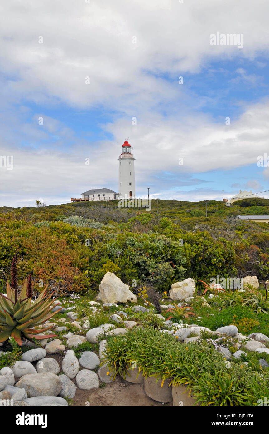 Lighthouse at the Danger Point, Agulhas National Park, Republic of ...