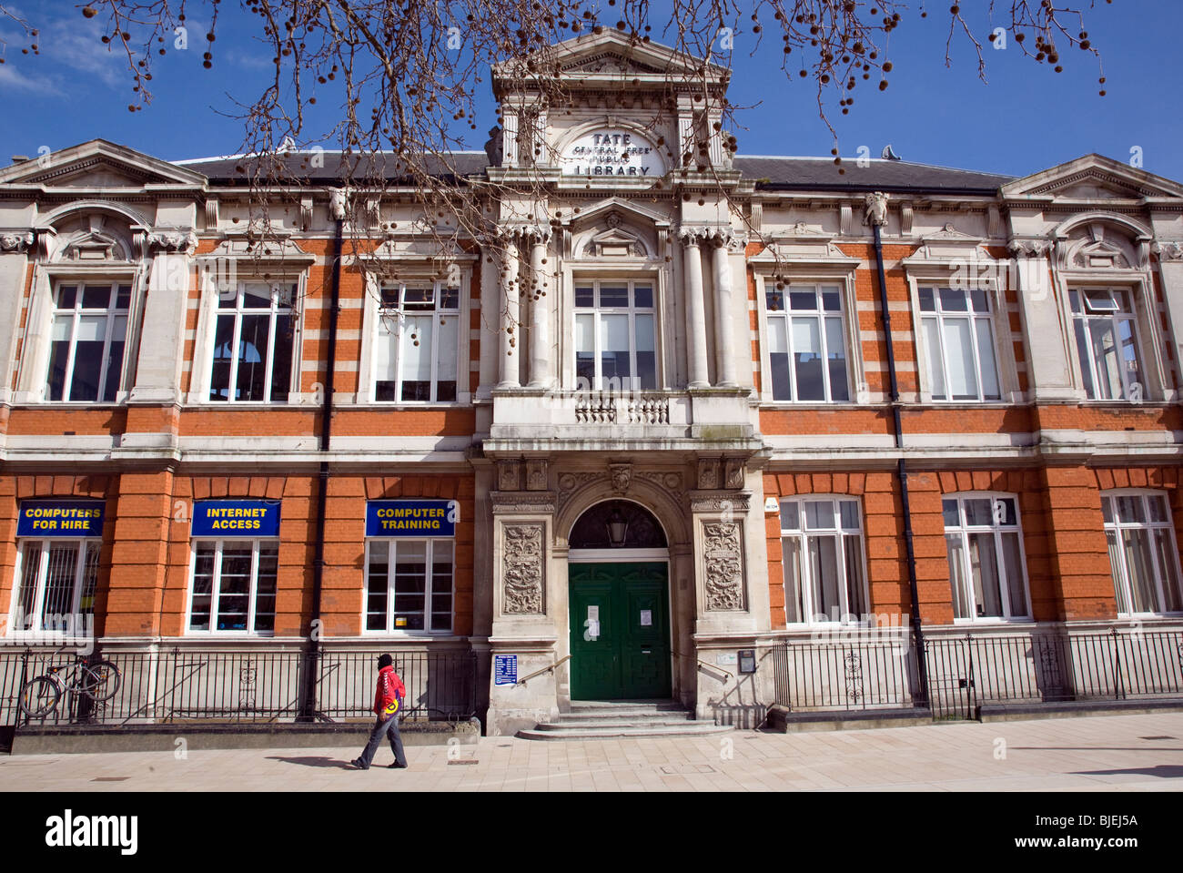 Tate Library, Brixton, South London Stock Photo - Alamy