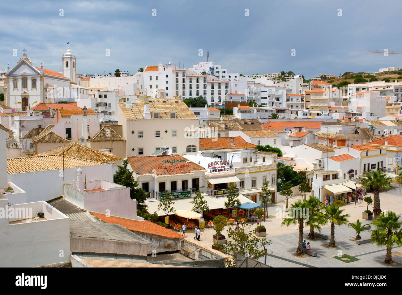City place, Albufeira, Algarve, Portugal Stock Photo - Alamy