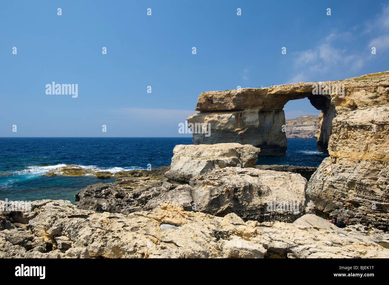 Azure Window, Gozo, Malta Stock Photo - Alamy