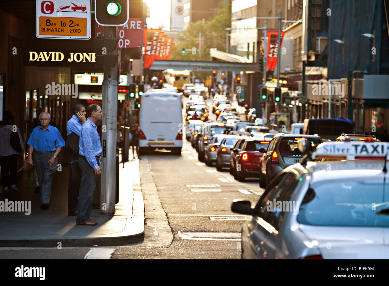 Market street, CBD Sydney, NSW, Australia Stock Photo - Alamy