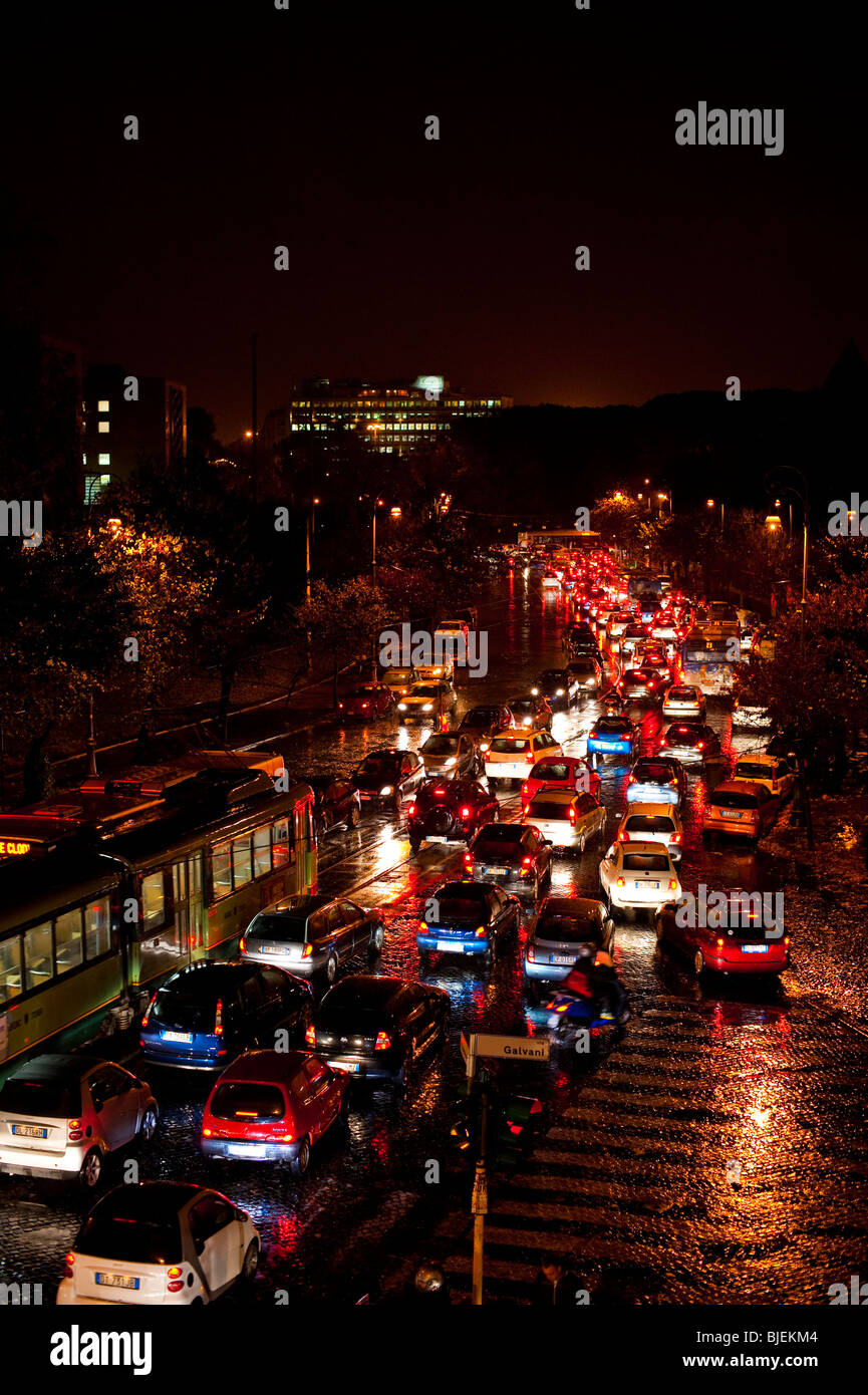 Traffic jam italy hi-res stock photography and images - Alamy