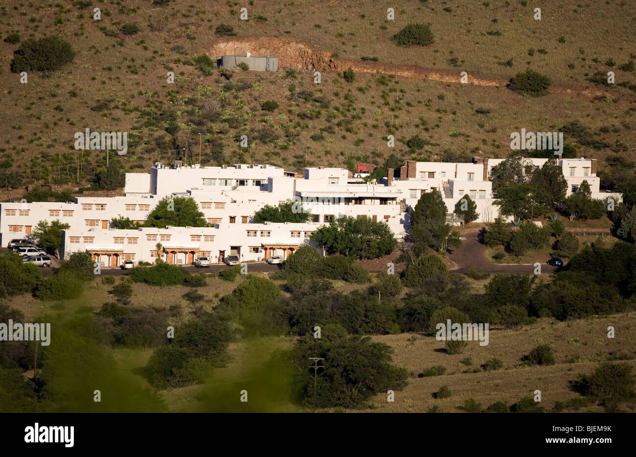 Indian Lodge, Davis Mountains State Park Stock Photo - Alamy
