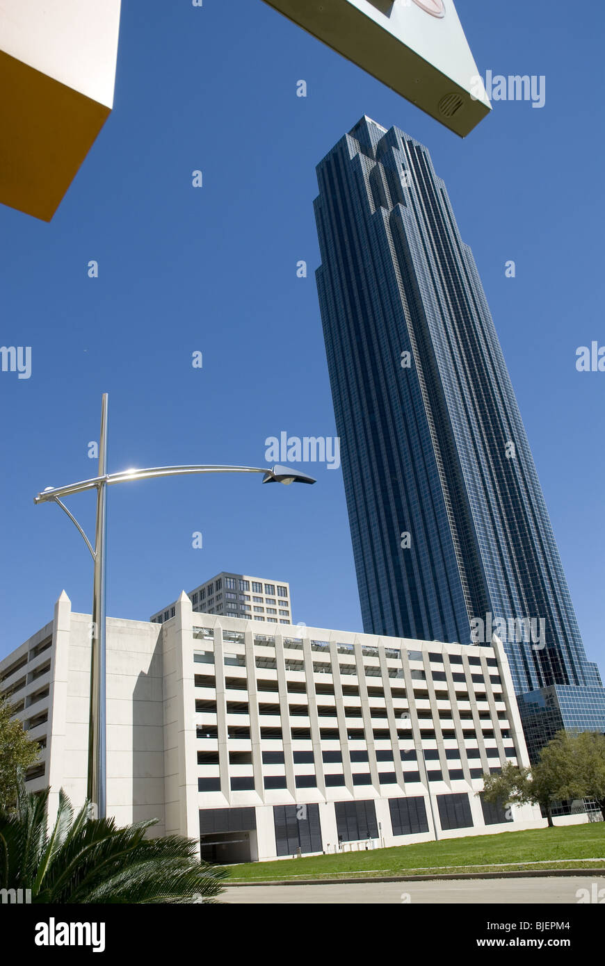 The Wilson building in Downtown Houston, Texas USA Stock Photo - Alamy