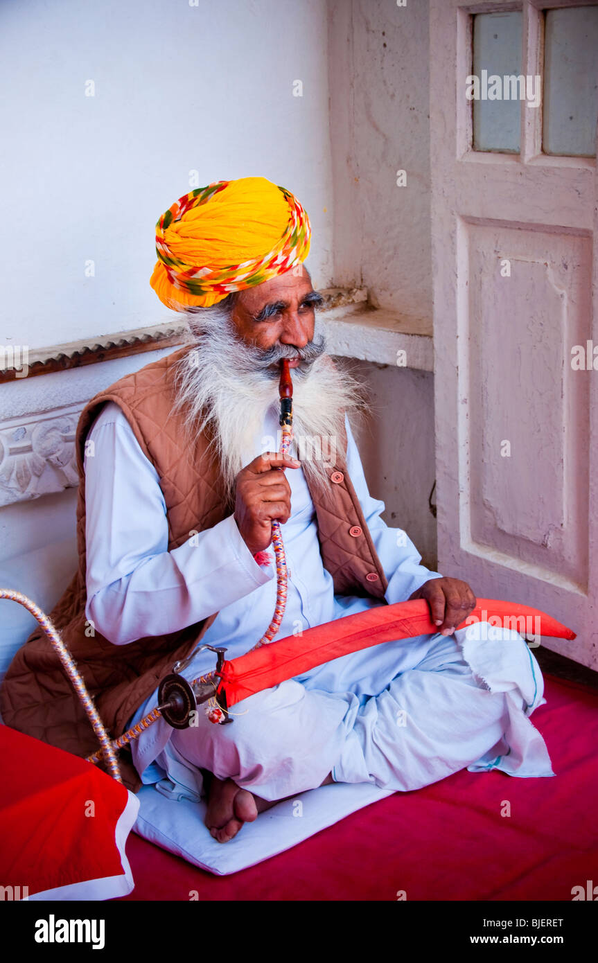 Indian Style Smoking High Resolution Stock Photography and Images - Alamy