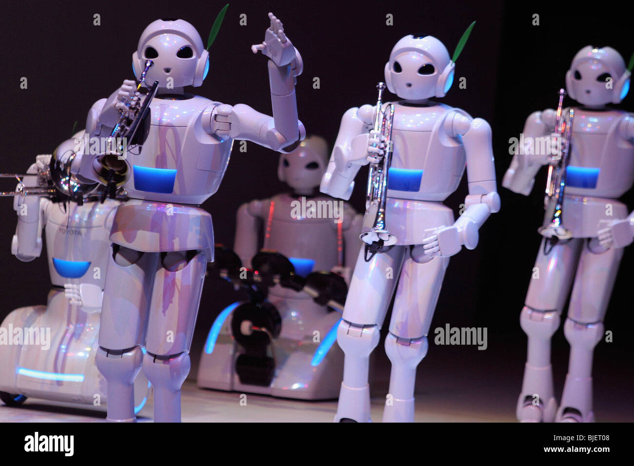 WORLD EXPO 2005, Aichi, Japan. Show by 'ConceRo', musical show by ...