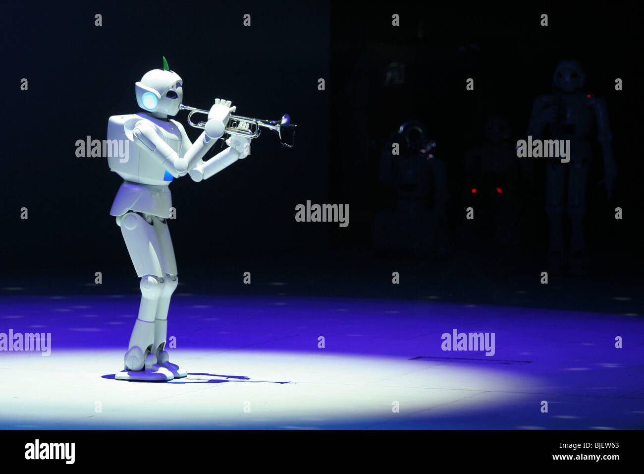 WORLD EXPO 2005, Aichi, Japan. Show by 'ConceRo', musical show by ...