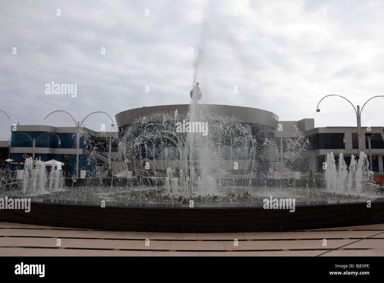 Musical Fountain Soho Square Sharks Bay Sharm El Sheikh Egypt Stock ...