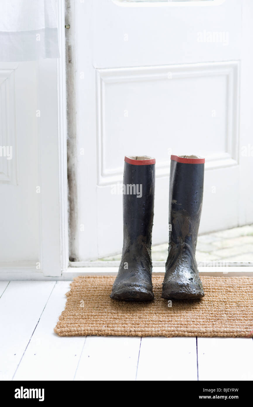 Back door boots hi-res stock photography and images - Alamy