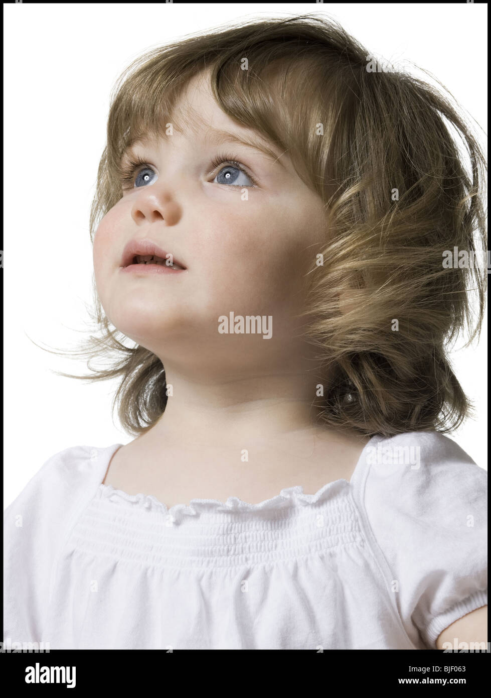 close up of little girl Stock Photo - Alamy