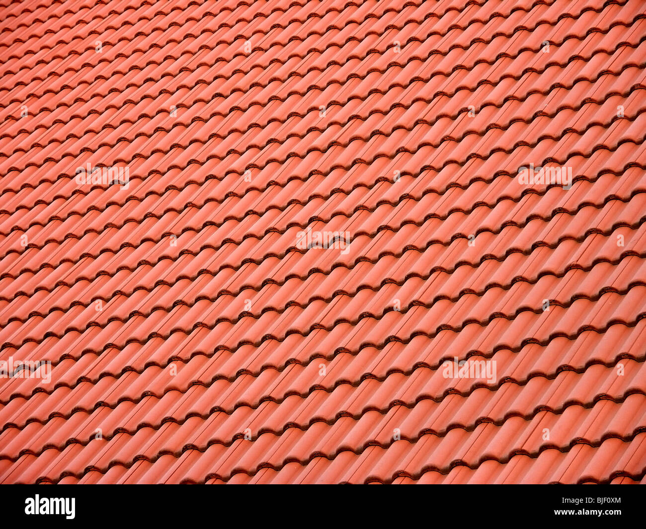 Ceramic roof texture. Roof pattern in perspective Stock Photo - Alamy