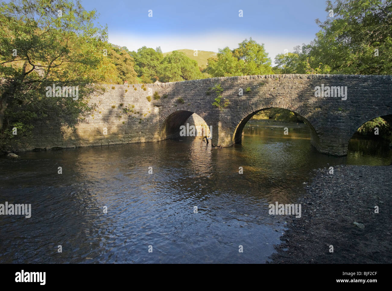 the river manifold at wettons mill in the peak district national park ...
