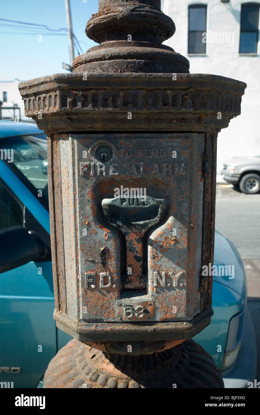 Older fdny fire call box hi-res stock photography and images - Alamy