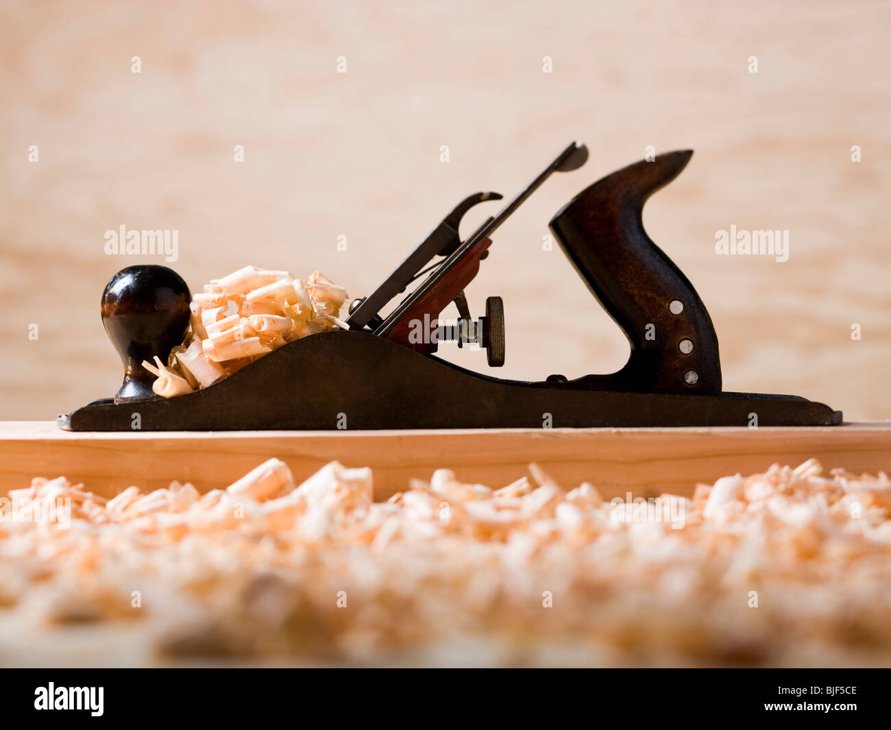 Bench plane woodworking tool hi-res stock photography and images - Alamy