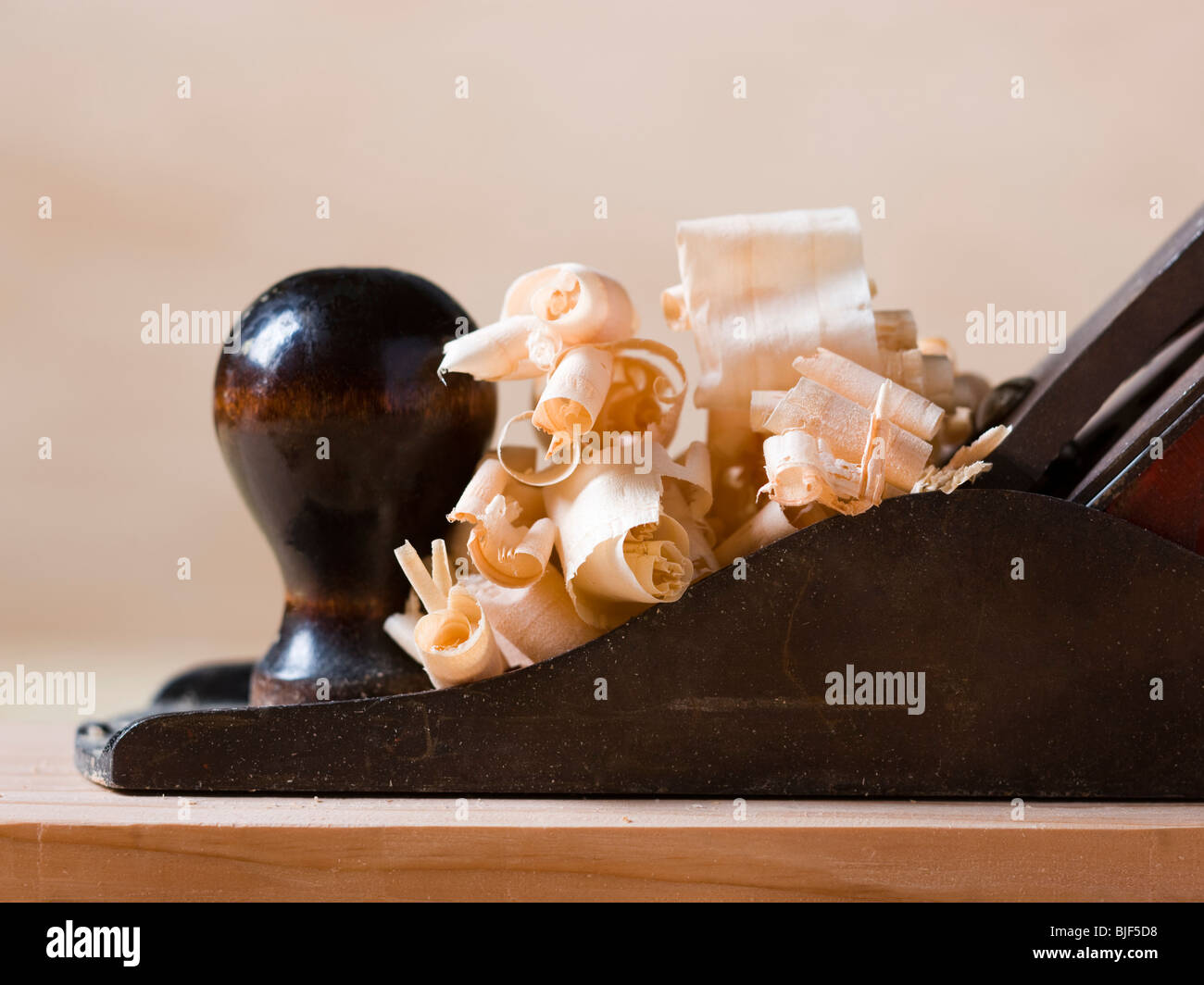 Bench plane woodworking tool hi-res stock photography and images - Alamy