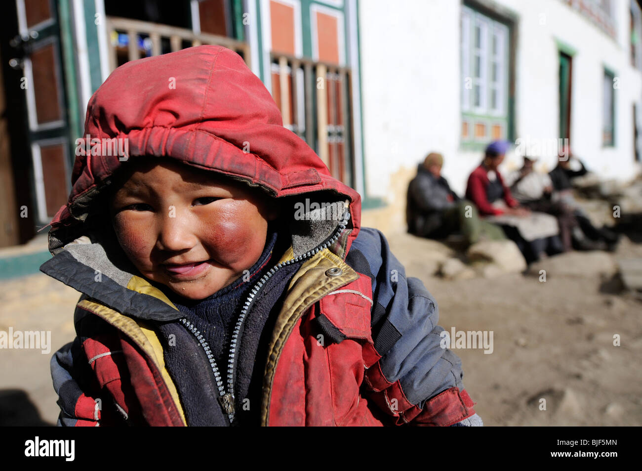 Pangboche hi-res stock photography and images - Alamy