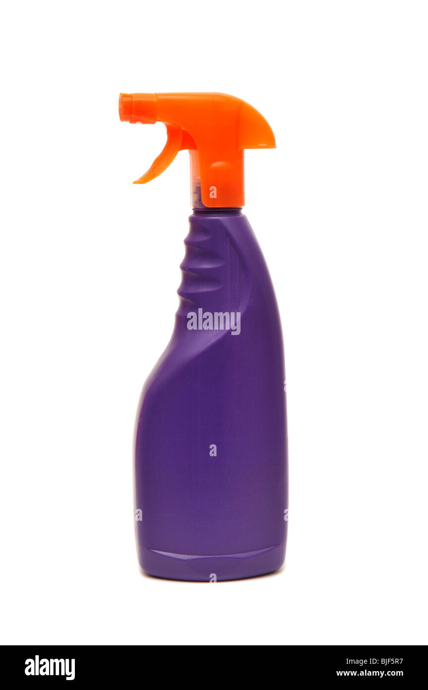 Home household detergent isolated on white background Stock Photo - Alamy