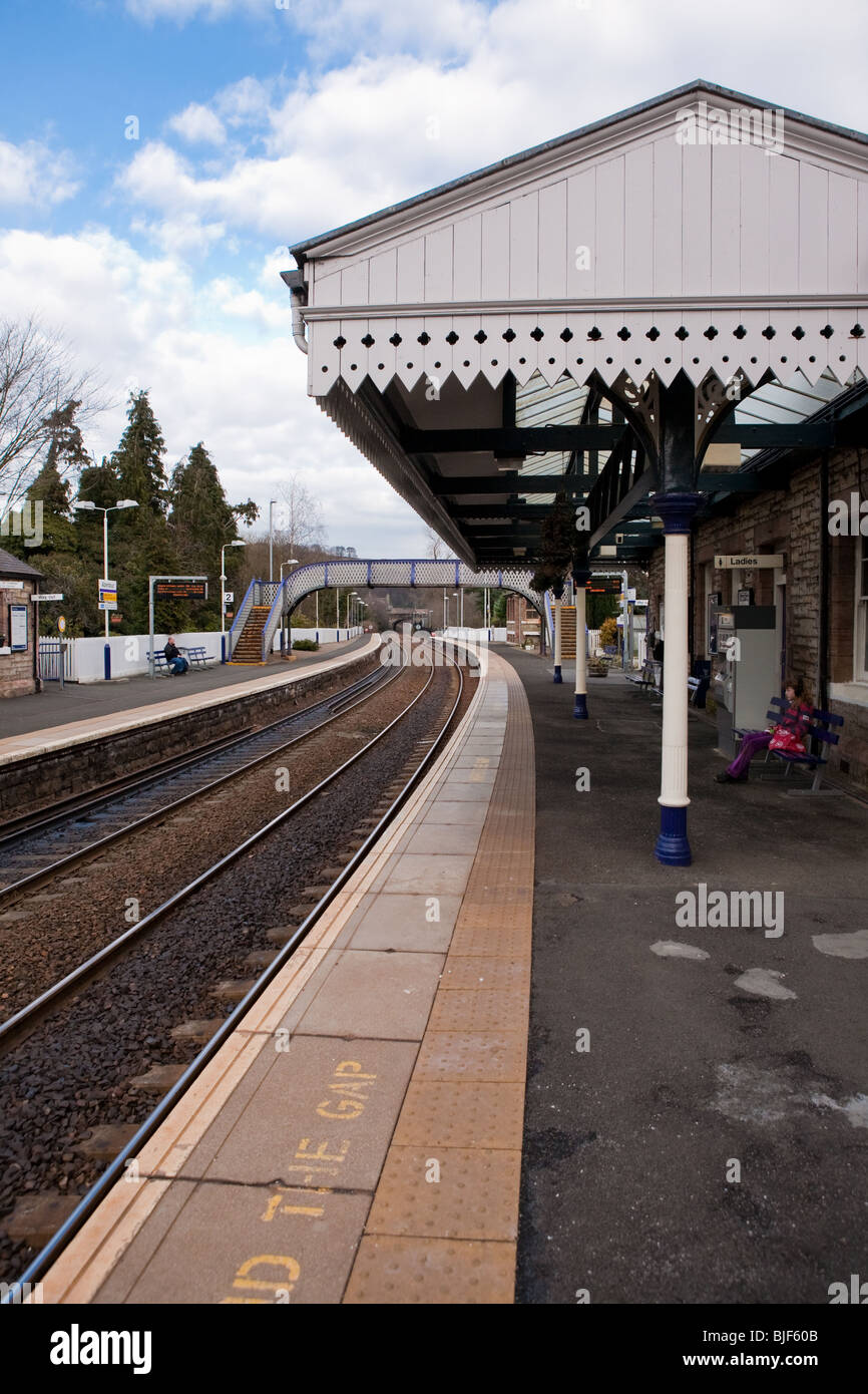 Aberdour Railway Station, Aberdour, Fife, Scotland Stock Photo - Alamy