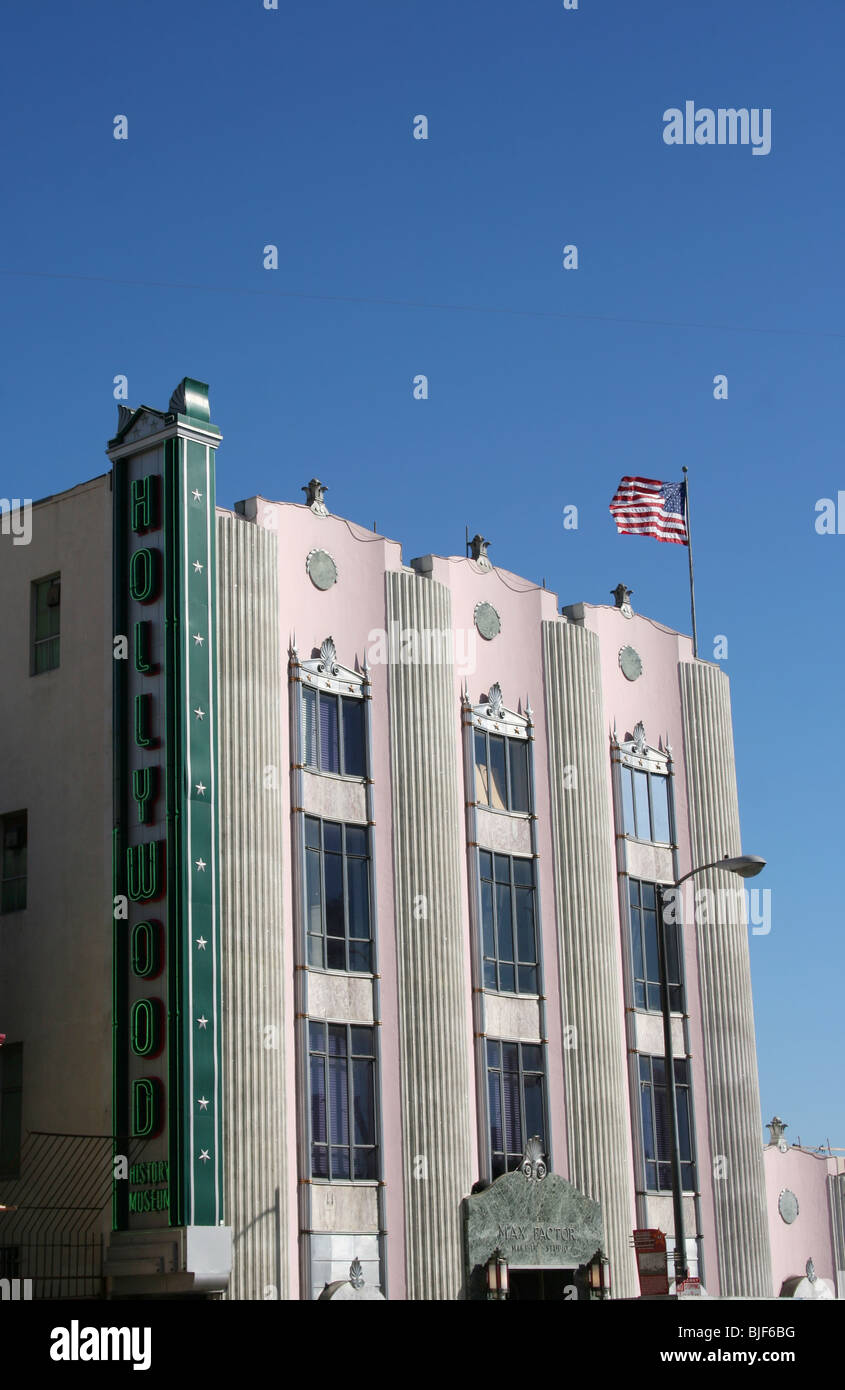 Hollywood History Museum on Highland Avenue in former Max Factor ...
