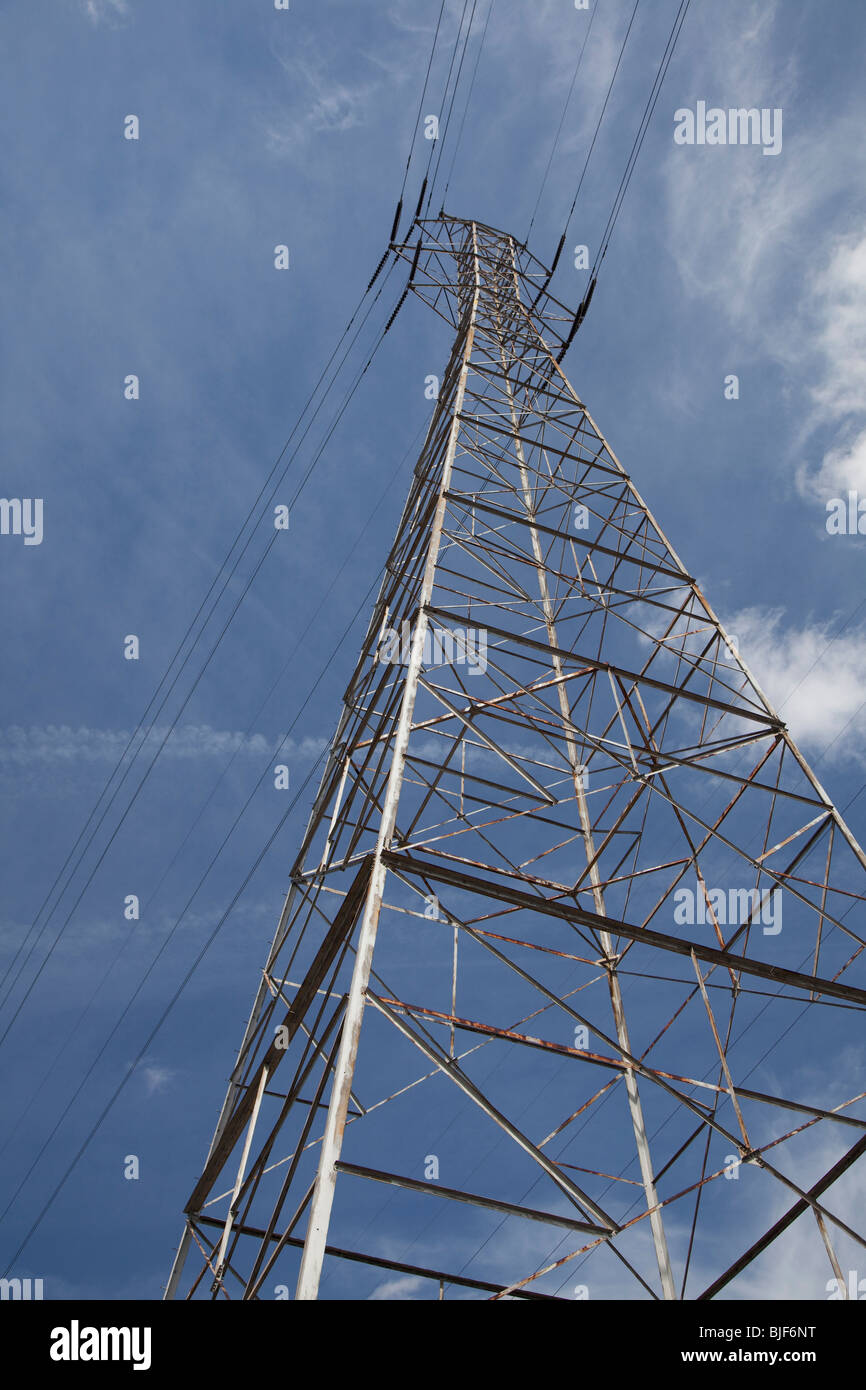 Hydro transmission tower hi-res stock photography and images - Alamy