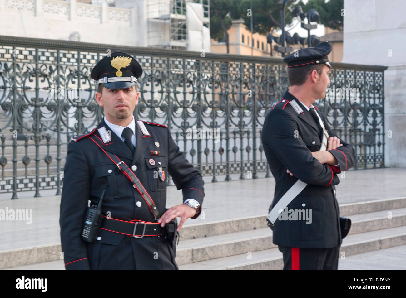 Rome police hi-res stock photography and images - Alamy