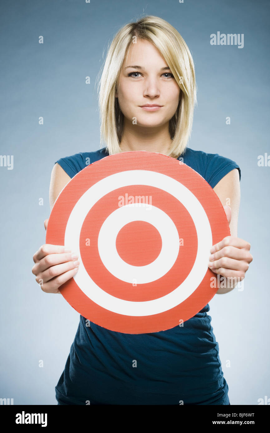 Woman target hi-res stock photography and images - Alamy