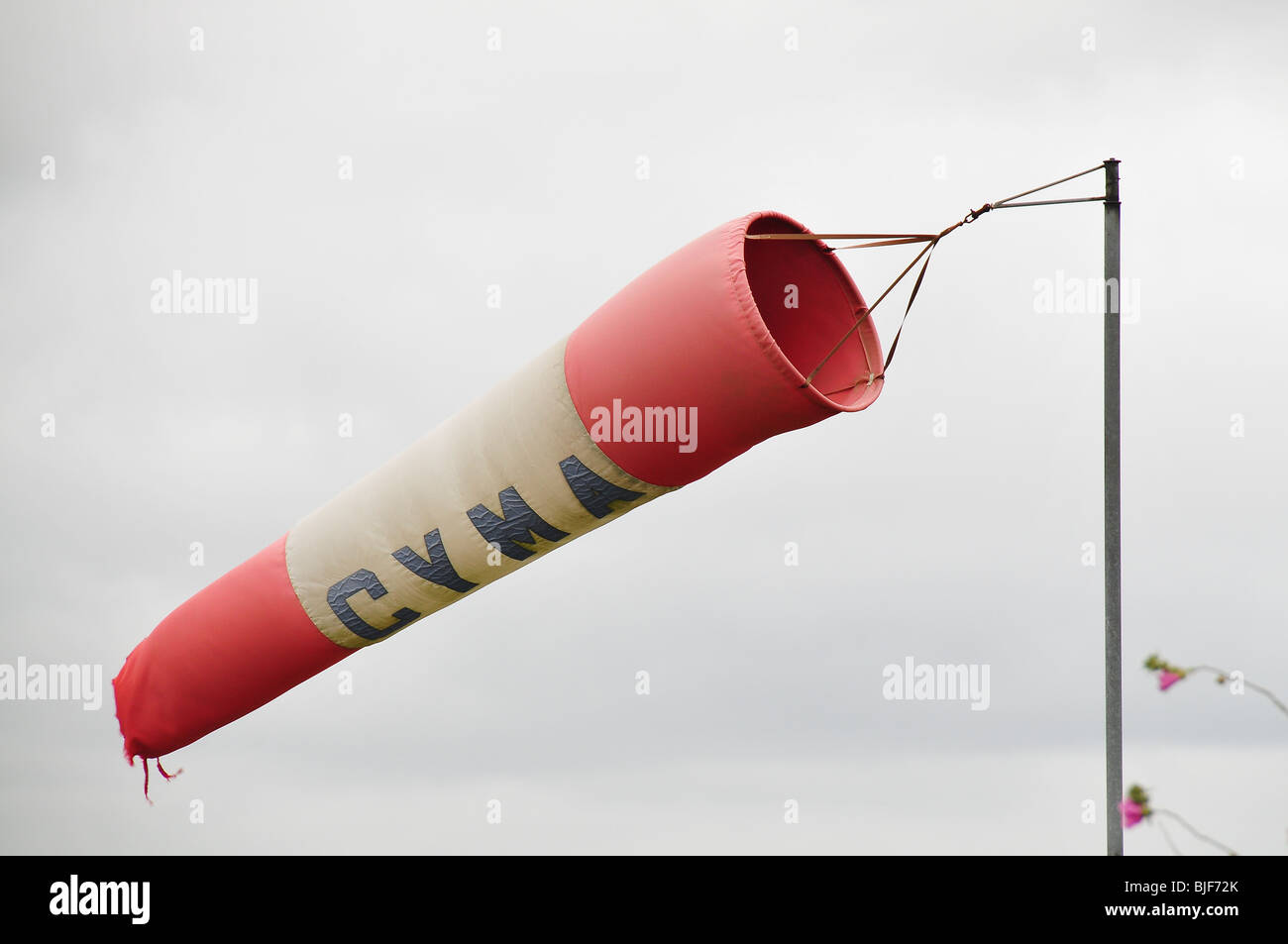 Close up of a Windsock at Old Buckenham airfield, Norfolk, UK Stock ...