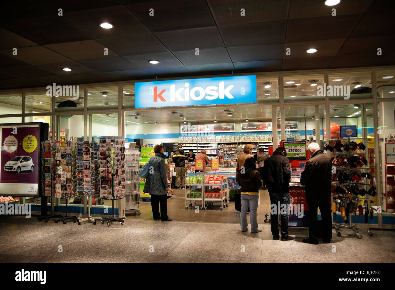 Kiosk switzerland hi-res stock photography and images - Alamy