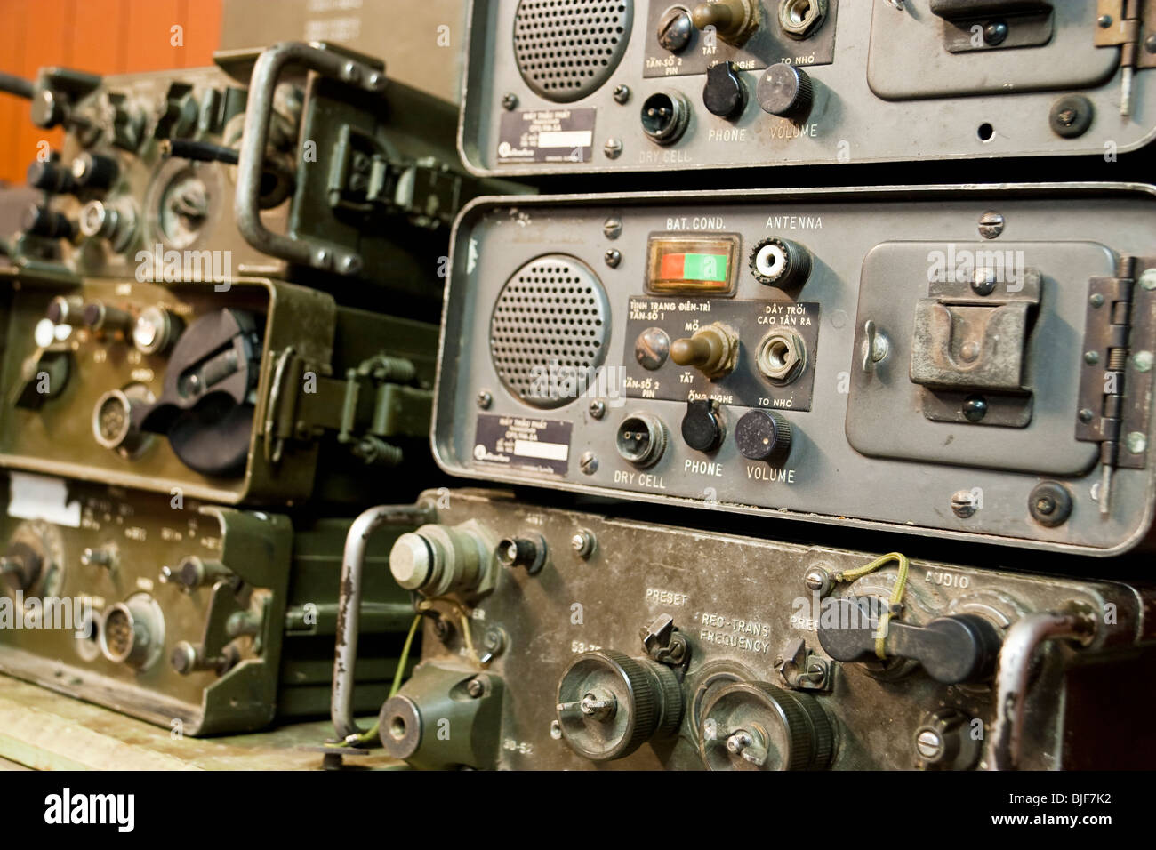 Underground Operations Centre showing the Mobile Radio Section (detail ...