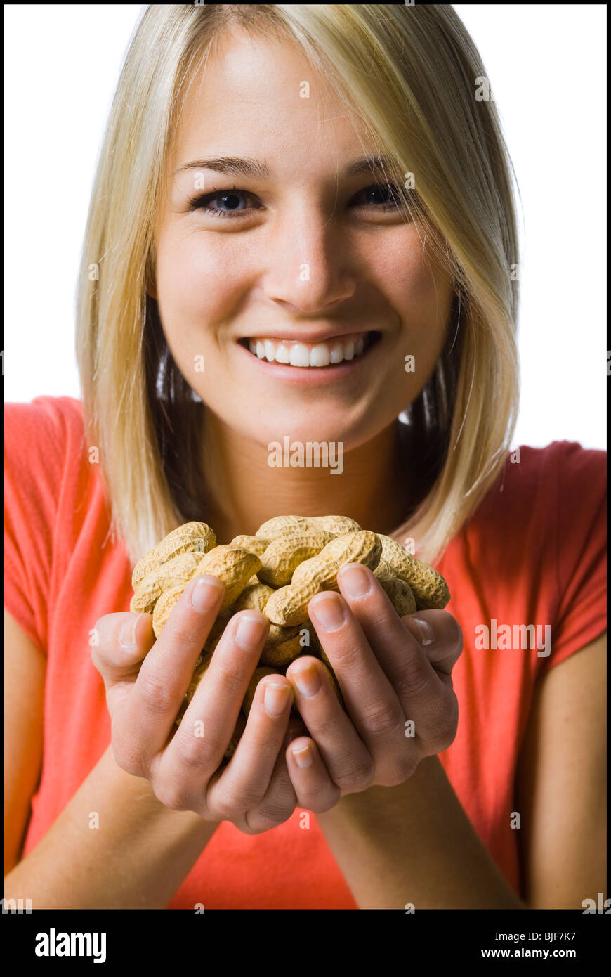 Handfull peanuts hi-res stock photography and images - Alamy