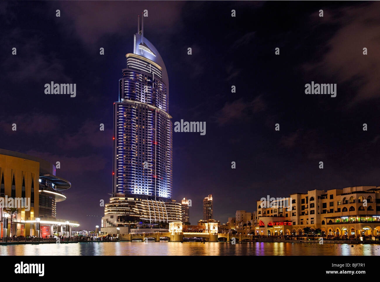 THE ADDRESS luxury hotel, 63 floors, downtown Dubai, United Arab ...