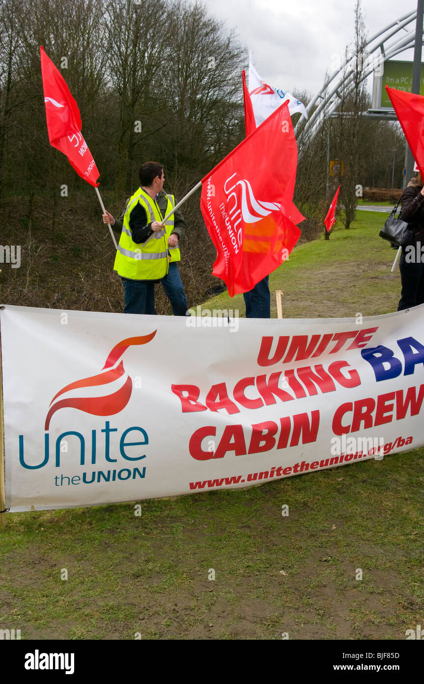 Unite union strike action hi-res stock photography and images - Alamy