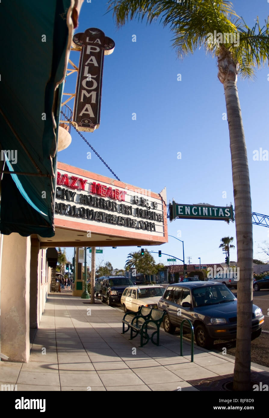 Downtown encinitas historical la paloma hi-res stock photography and ...