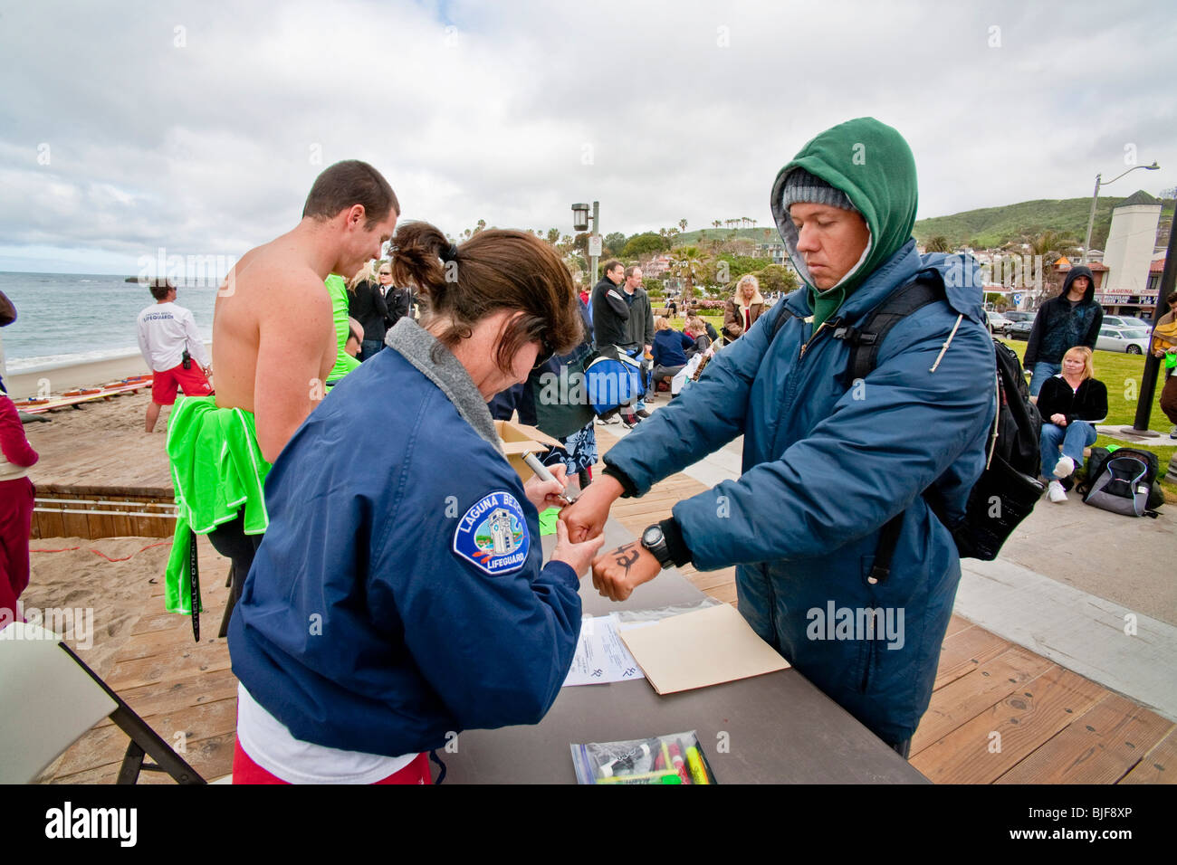Lifeguard working in hi-res stock photography and images - Alamy