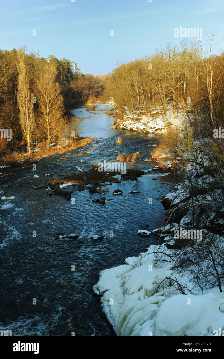 Ukrainian spring landscape Stock Photo - Alamy