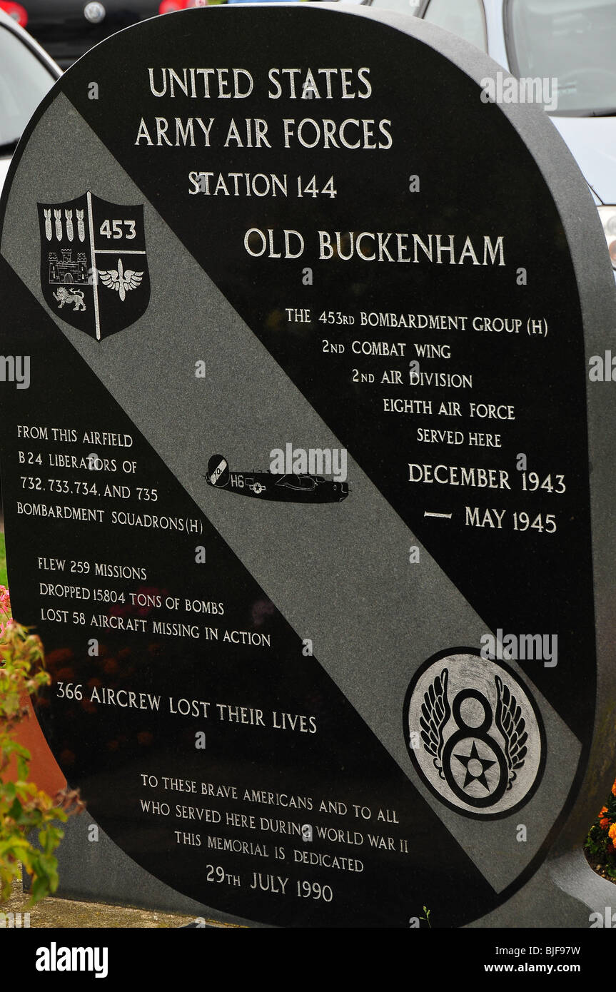 Sign for the Old Buckenham airfield in Norfolk, UK Stock Photo - Alamy
