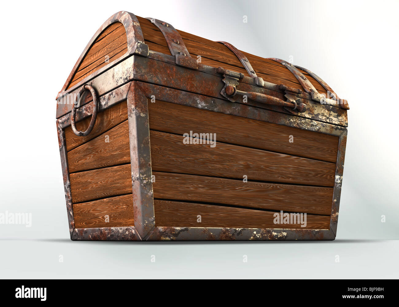 Treasure chest gold and silver coin hi-res stock photography and images ...