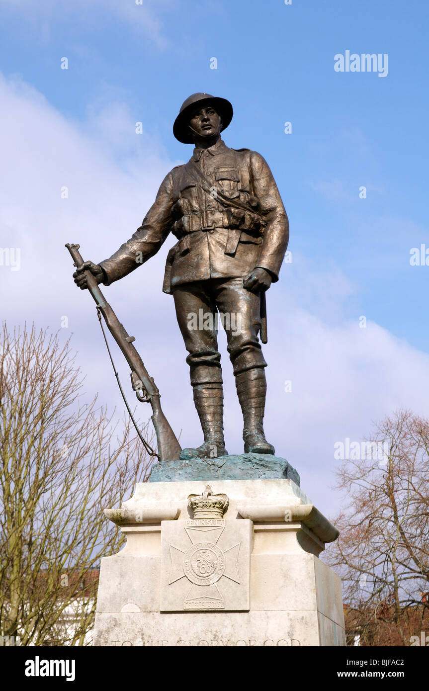 Kings royal rifle corps memorial hi-res stock photography and images ...